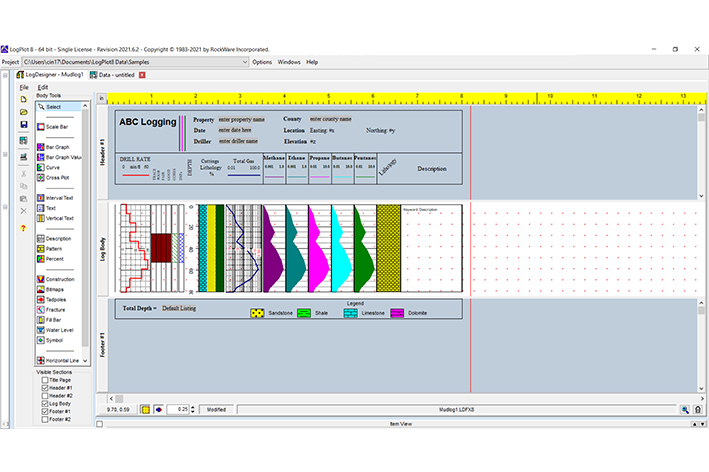 دوره آموزشی نرم افزار لاگ پلات (Log Plot) - یونیک پلاس